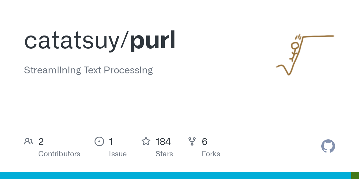 Github Catatsuy Purl Streamlining Text Processing